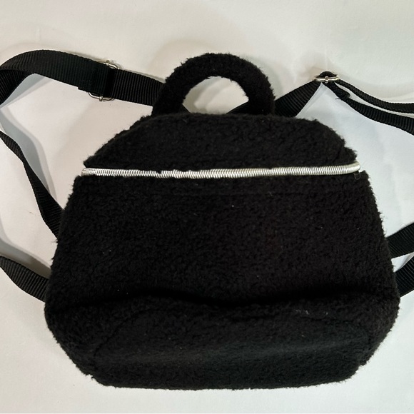 GAP | Accessories | Vintage Gap Black Sherpa Mini Backpack | Poshmark